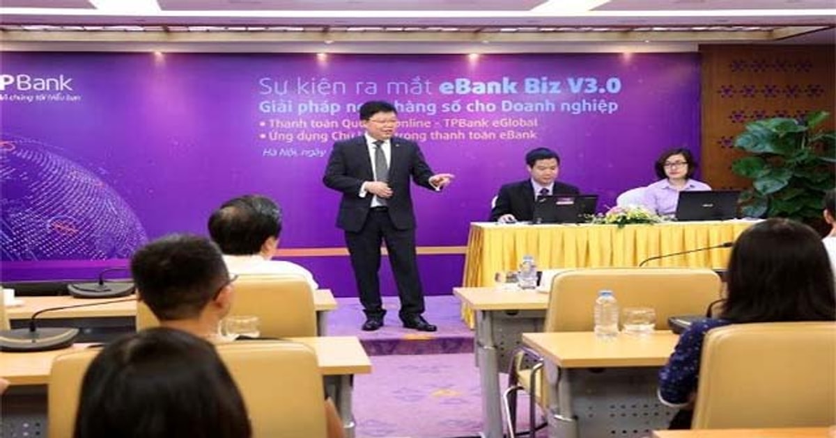 TPBank eBank BIZ V3.0 tích hợp chữ ký số trong giao dịch điện tử