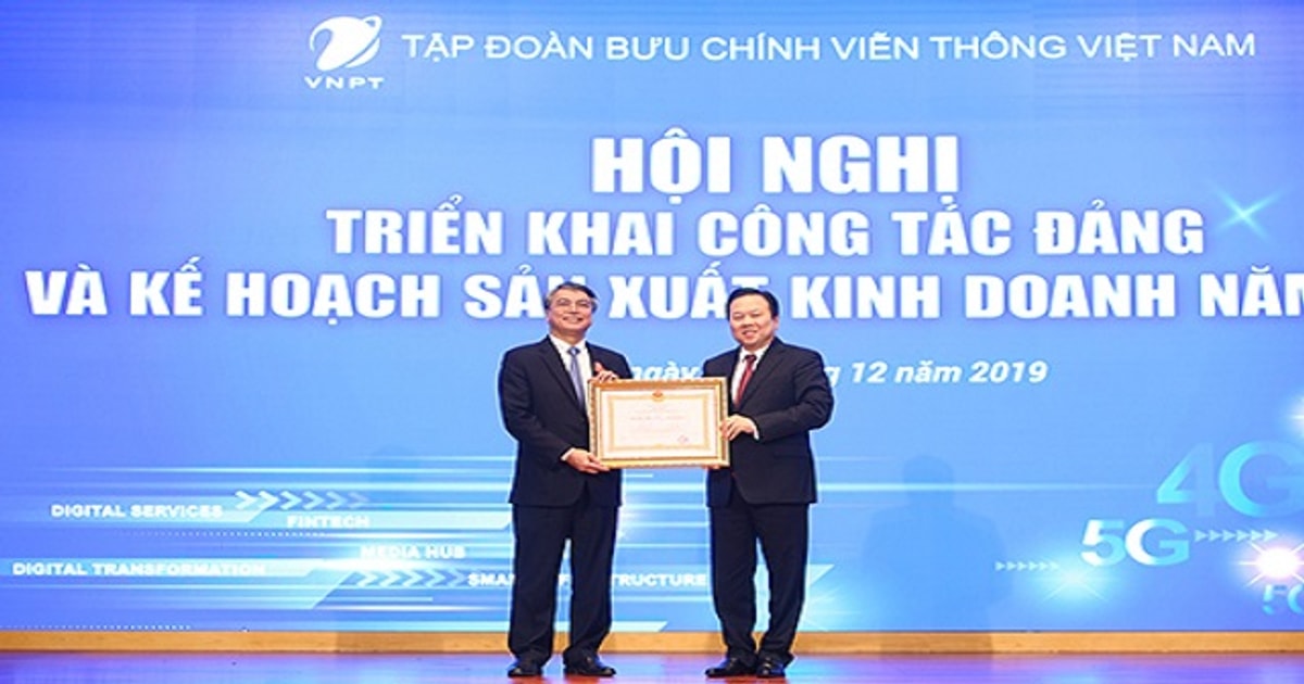 VNPT đạt tổng doanh thu 167.983 tỷ đồng trong năm 2019