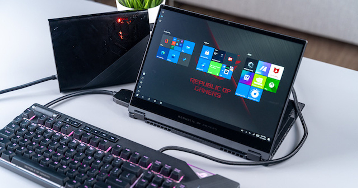 Laptop gaming 13 inch mạnh nhất thế giới với bản lề xoay gập 360°
