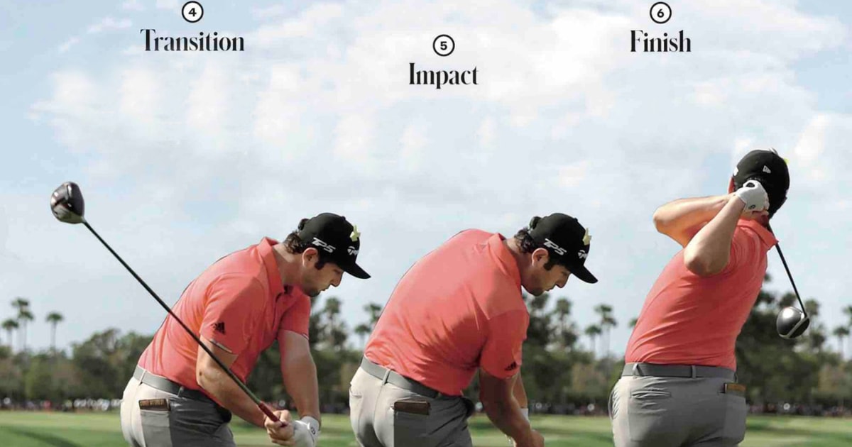 Hiểu về cú swing của Jon Rahm: Backswing ngắn, tận dụng lực cổ tay